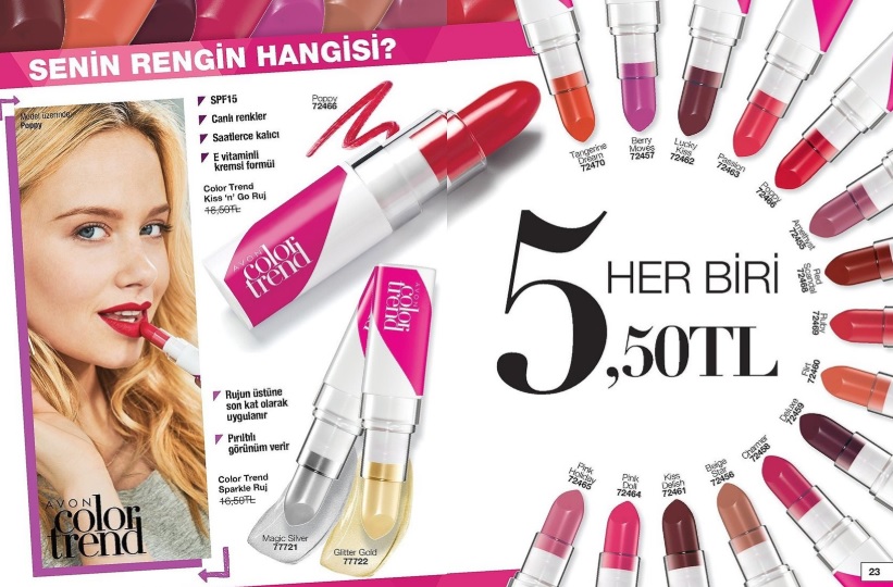 Avon Ruj İncelemeleri - Hangi Avon Ruju Size Göre? Anket Sonuçları